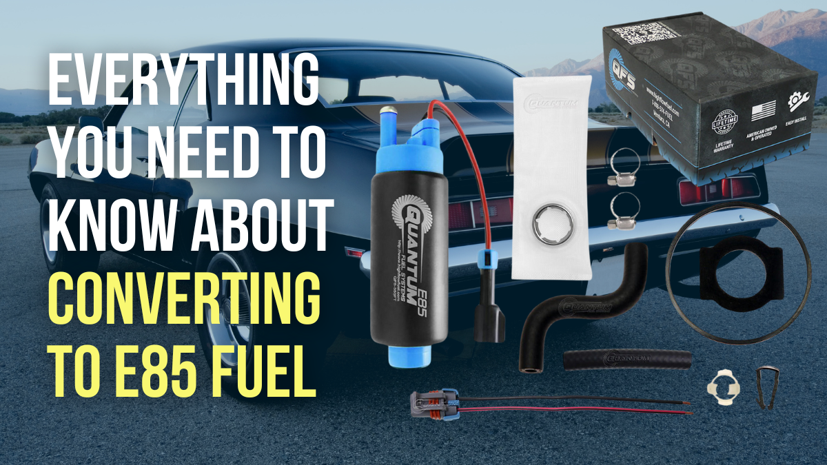 FAQ: Convert to E85 Fuel and What You Need to Know | QFS Overdrive